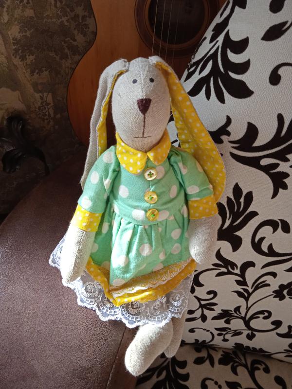 Лялька кролика зайка тільда — ціна 400 грн у каталозі Інтерєрні ляльки Купити товари для дому