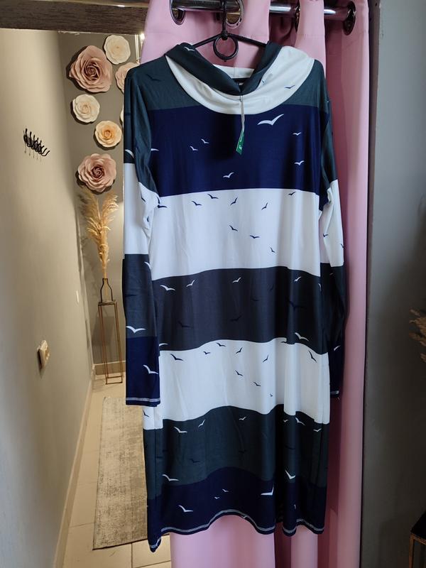 Довге плаття в полоску — ціна 550 грн у каталозі Довгі сукні Купити жіночі речі за доступною