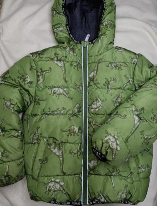 Дитяча куртка на 4 5 років двухстороння демісезонна куртка для хлопчика 4 5 років куртка