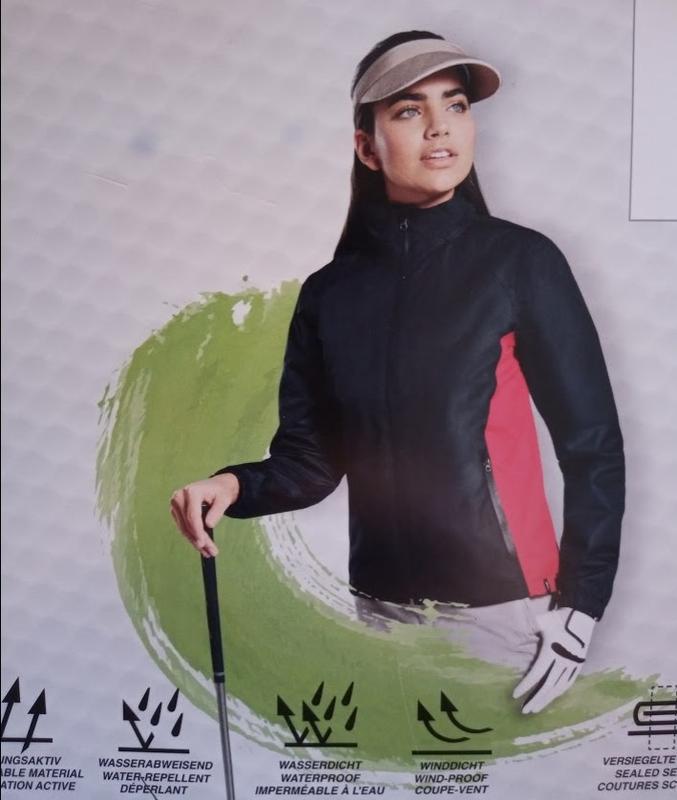 Вітровка crivit golf collection чорно-рожеваіноча crivit жіноча — ціна ...