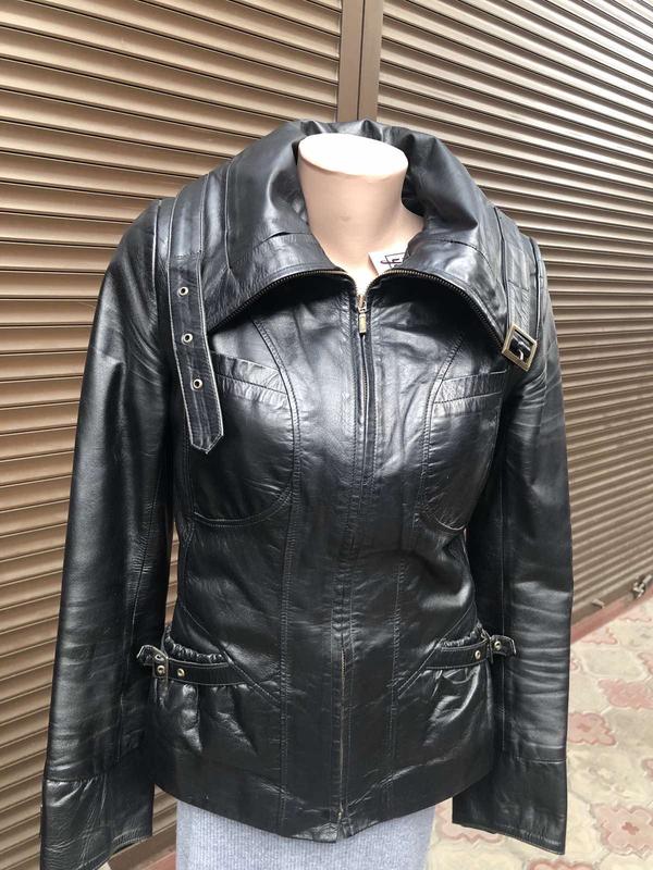 Куртка шкіряна — ціна 390 грн у каталозі Куртки Купити жіночі речі за доступною ціною на Шафі