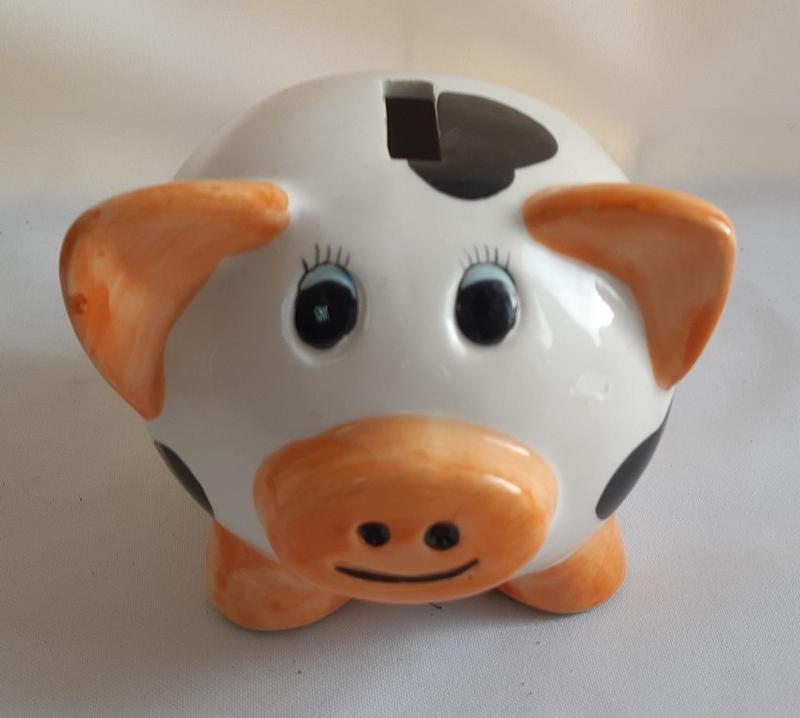 Статуэтка копилка керамика свинка — цена 280 грн в каталоге Статуэтки Купить товары для дома и