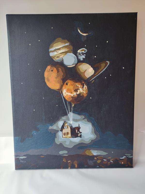 Намальовані картини за номерками — цена 200 грн в каталоге Картины Купить товары для дома и быта