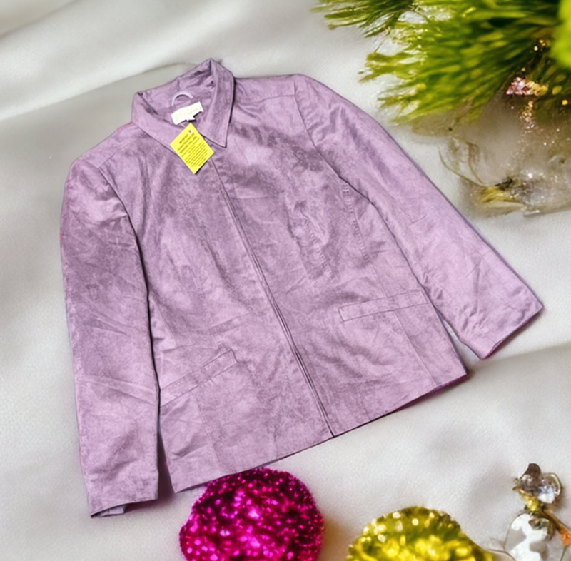 Брендовая замшевая куртка style by ewm батал этикетка — ціна 718 грн у ...