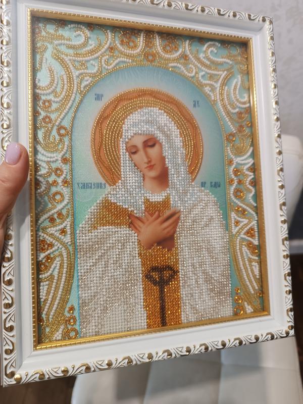 Божа матір ікона бісер — ціна 899 грн у каталозі Ікони Купити товари для дому та побуту за