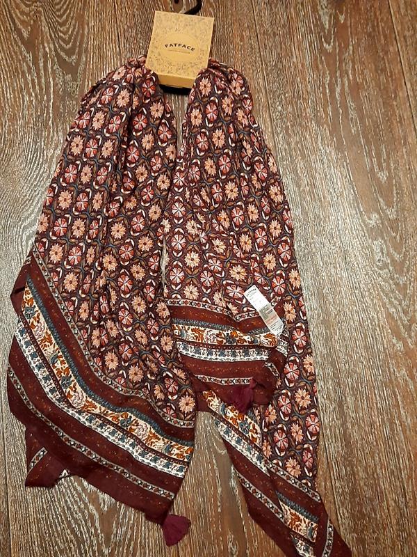 Fatface віскоза 100 хустку палантин шарф — ціна 149 грн у каталозі Шарфи Купити аксесуари за