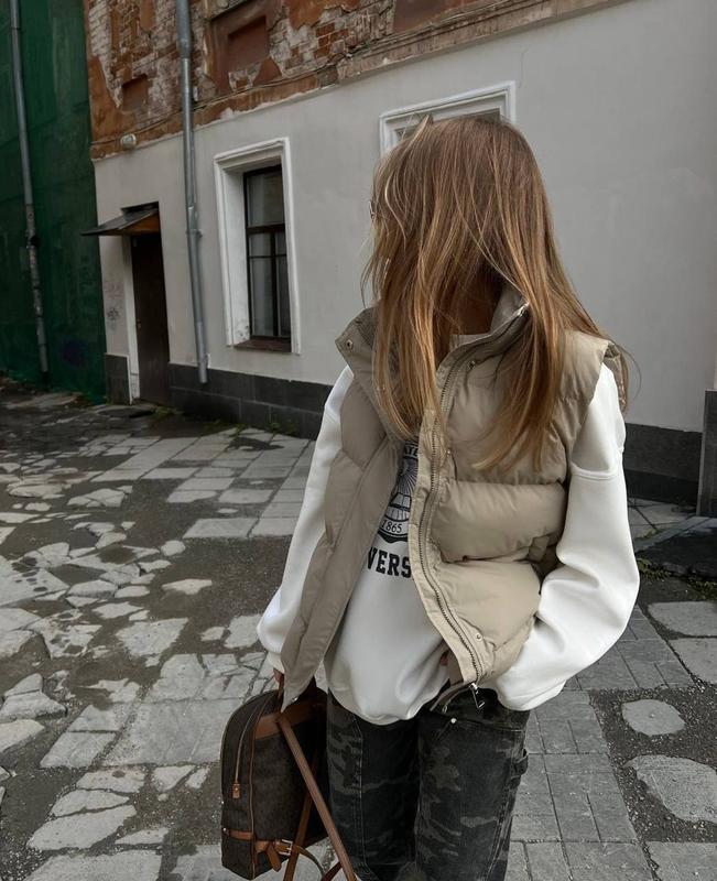 Жіноча жилетка — ціна 599 грн у каталозі Жилетки Купити жіночі речі за доступною ціною на Шафі