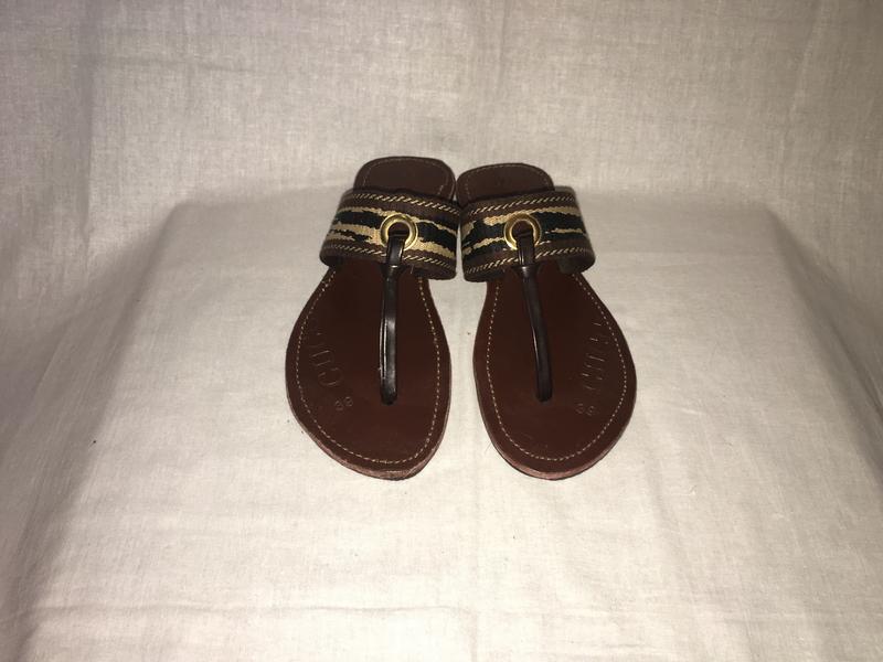 Шльопанці Gucci шкіра р 38 25 00 см — ціна 380 грн у каталозі Босоніжки Купити жіночі речі