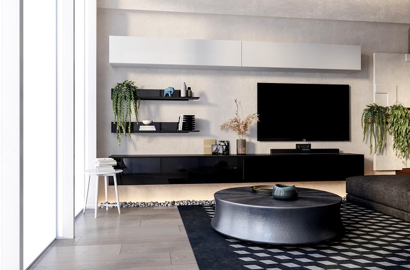 Вітальня Box Tv6 Miromark — ціна 15420 грн у каталозі Меблеві гарнітури Купити товари для дому