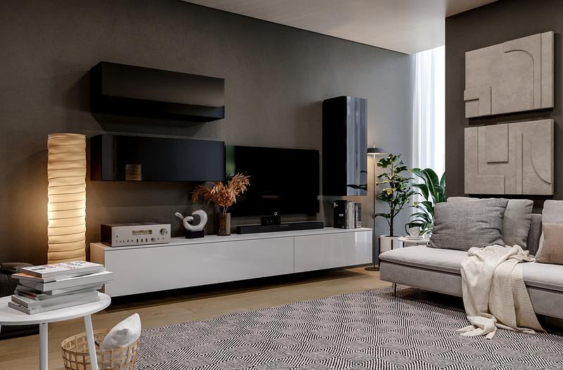 Вітальня Box Tv3 Miromark — ціна 11607 грн у каталозі Меблеві гарнітури Купити товари для дому