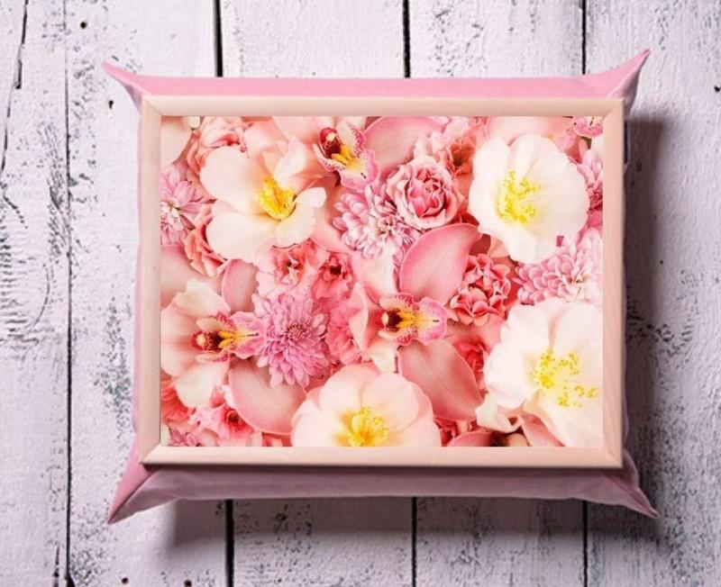 Піднос з подушкою орхідея — ціна 48 грн у каталозі Таці Купити товари для дому та побуту за