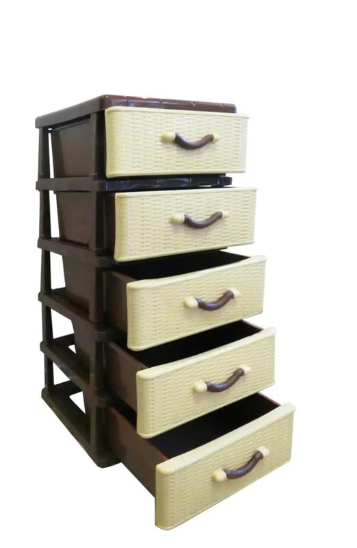 Пластиковый комод шкафчик тумбочка на 5 ярусов — ціна 800 грн у каталозі Тумби Купити товари