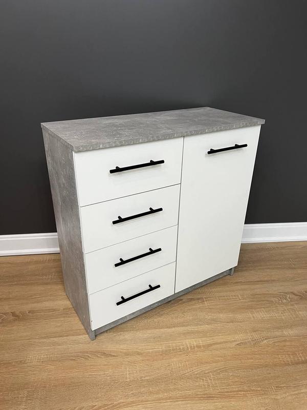 Комод стандарт 4 1 бетон білий — ціна 2500 грн у каталозі Комоди Купити товари для дому та