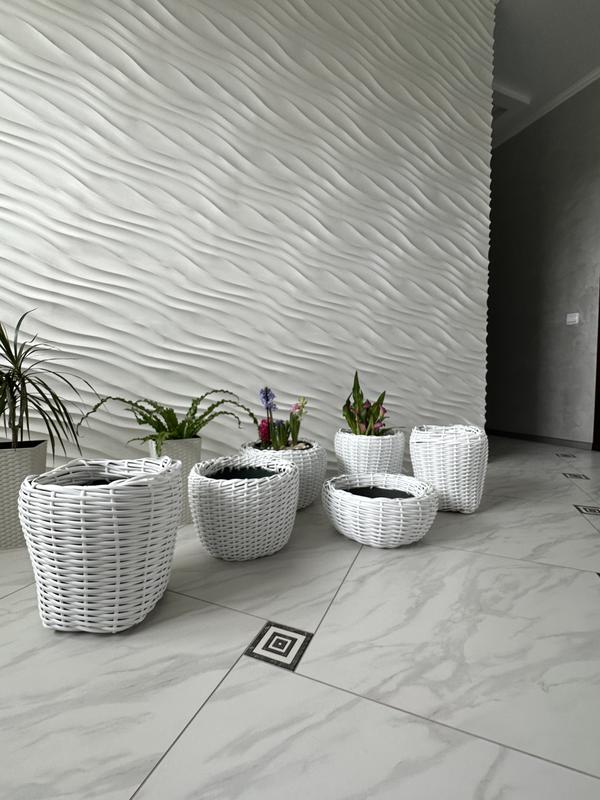 Кашпо з ротангу — ціна 300 грн у каталозі Кашпо Купити товари для дому та побуту за доступною