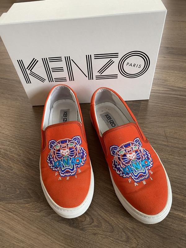 Слипоны кеды кроссовки туфли kenzo — цена 1950 грн в каталоге Слипоны ...