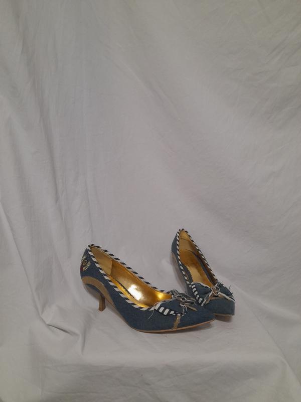 Джинсові туфлі — цена 350 грн в каталоге Туфли Купить женские вещи по доступной цене на Шафе