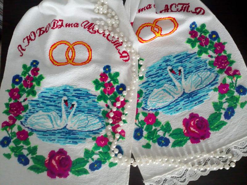 Весільний рушник вінчальний — ціна 3500 грн у каталозі Весільні аксесуари Купити товари для