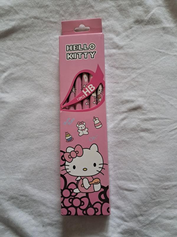 Прості олівці нв з хеллоу кітті 12 шт Sanrio Hello Kitty Pencils — ціна 144 грн у каталозі