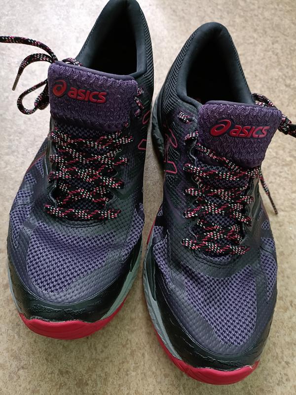Kроссовки беговые трейловые яркого цвета gore-tex asics gel trabuco ver ...