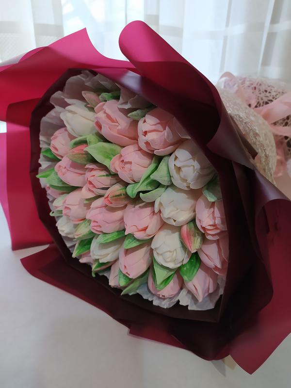 Букет з зефіру 💐 — ціна 900 грн у каталозі Зефір Купити товари для дому та побуту за доступною