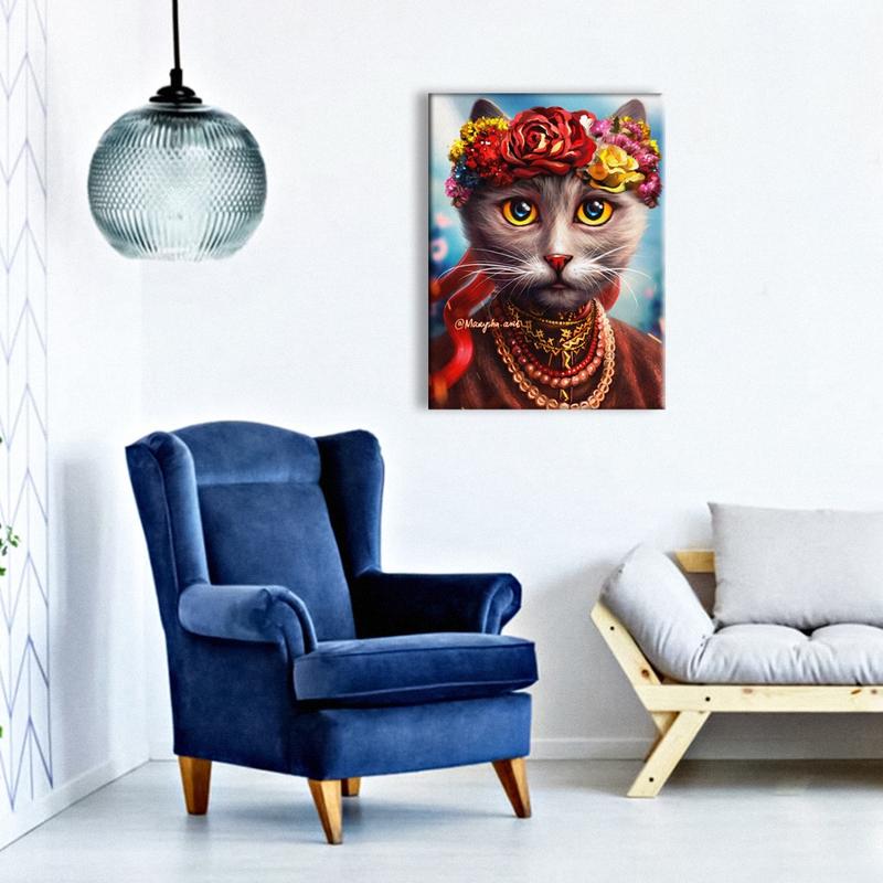 Кішка леся українка ©марінна пащук — ціна 415 грн у каталозі Постери Купити товари для дому та