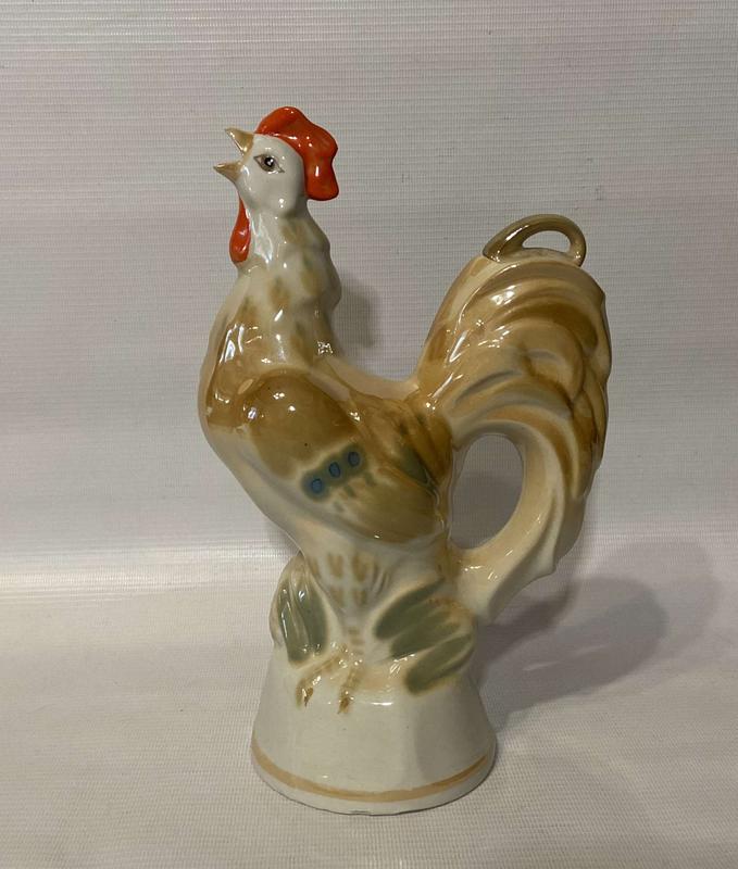 Фарфорова фігура штоф графін півень 70 ті рр полоне — цена 250 грн в каталоге Статуэтки