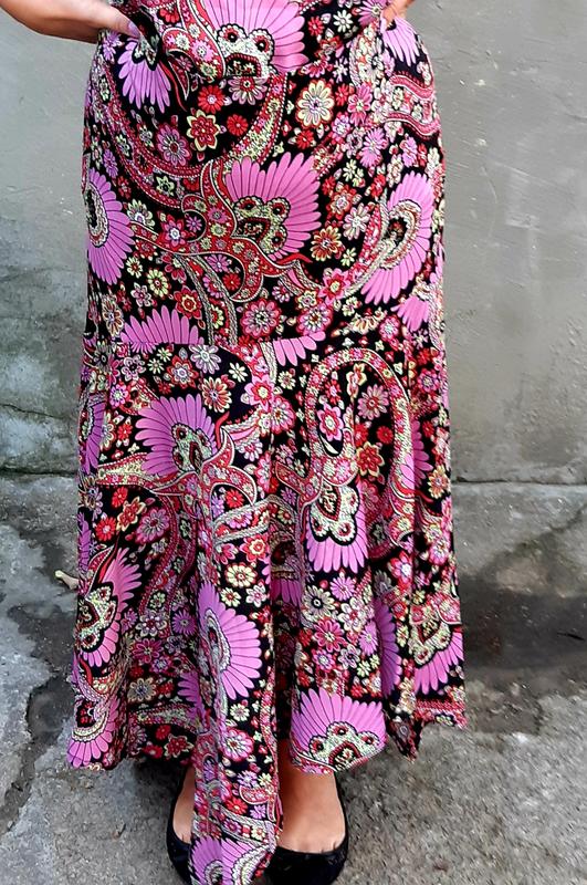 Спідниця шовк асиметричная — ціна 380 грн у каталозі Довгі спідниці Купити жіночі речі за