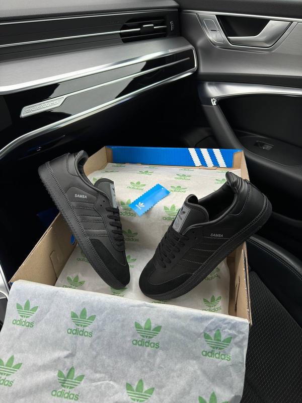 Adidas originals samba all black — цена 1999 грн в каталоге Кеды Купить ...