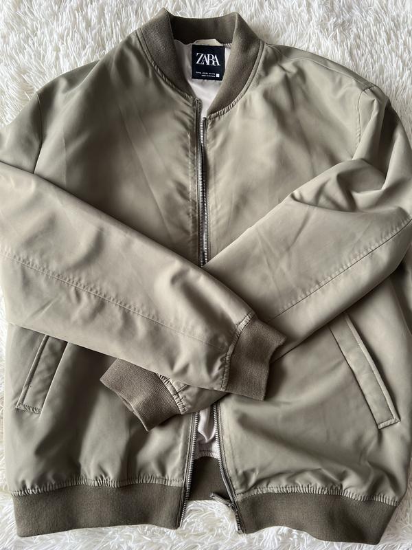 Мужской бомбер zara — цена 750 грн в каталоге Куртки Купить мужские ...