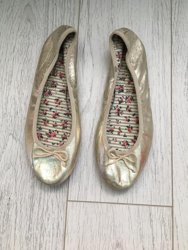 Шкіряні балетки — ціна 150 грн у каталозі Туфлі Купити жіночі речі за доступною ціною на Шафі