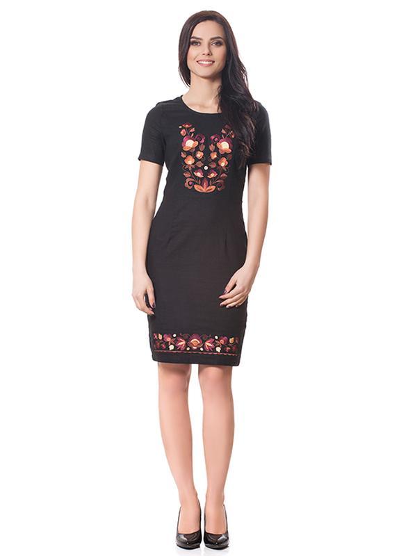 Вишиванка плаття з вишивкою — ціна 425 грн у каталозі Сукні міді Купити