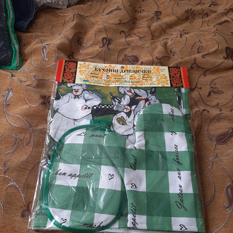 Кухоний набір — ціна 160 грн у каталозі Фартухи Купити товари для дому та побуту за доступною