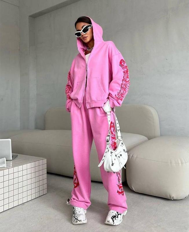 Люксовий жіночий спортивний костюм Oversize петля весна 2024 — ціна 1599 грн у каталозі