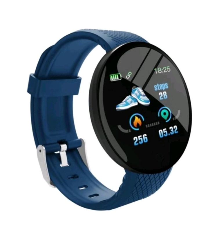 Смартгодинник, смарт-годинок, фітнес-браслет, smart watch, сині — цена ...