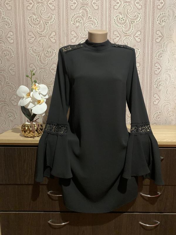 Шикарне чорне плаття 48 52 — ціна 129 грн у каталозі Довгі сукні Купити жіночі речі за доступною