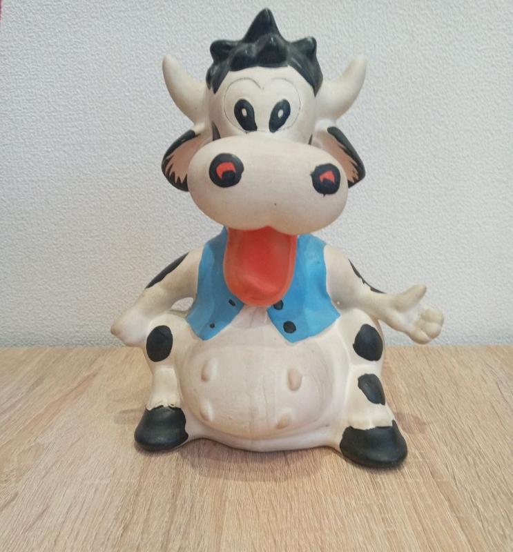 Скарбничка керамічна корова — ціна 70 грн у каталозі Статуетки Купити товари для дому та побуту