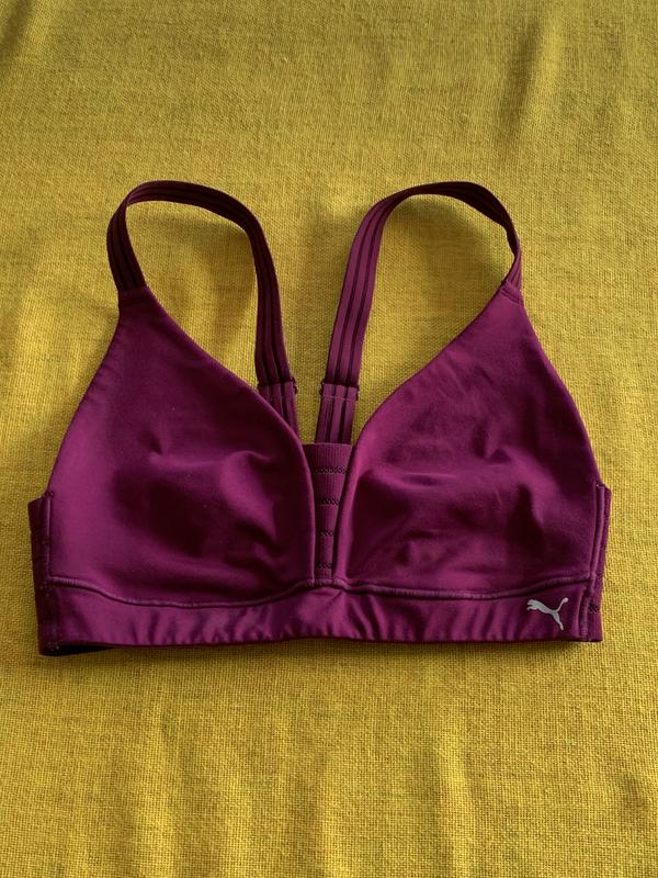 Спортивный топ puma оригинал сиреневого цвета на размер груди 75a — цена 235 грн в каталоге Топы ...