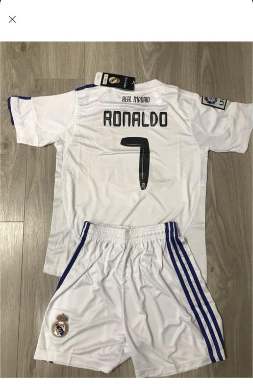 Футбольна форма реал мадрид роналдо — цена 807 грн в каталоге ...
