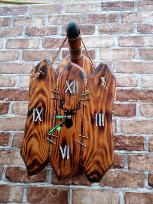 Часы настенные в стиле бра — цена 1050 грн в каталоге Часы Купить товары для дома и быта по