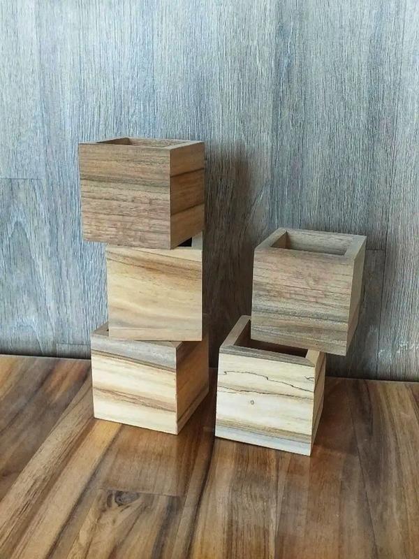 Кашпо куб — цена 70 грн в каталоге Шкатулки Купить товары для дома и быта по доступной цене на