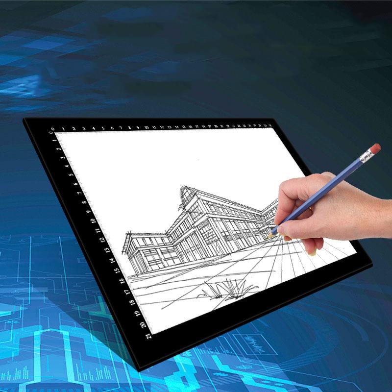 Світловий планшет Sv а4 формату для малювання та копіювання з 3 режимами підсвічування та Usb