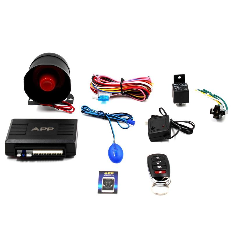 Универсальная автомобильная сигнализация car alarm 2 way kd 3000 app с ...