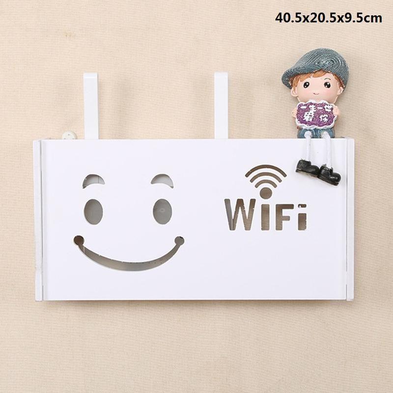 Настінна коробка для роутера wi-fi біла — цена 849 грн в каталоге Полки ...