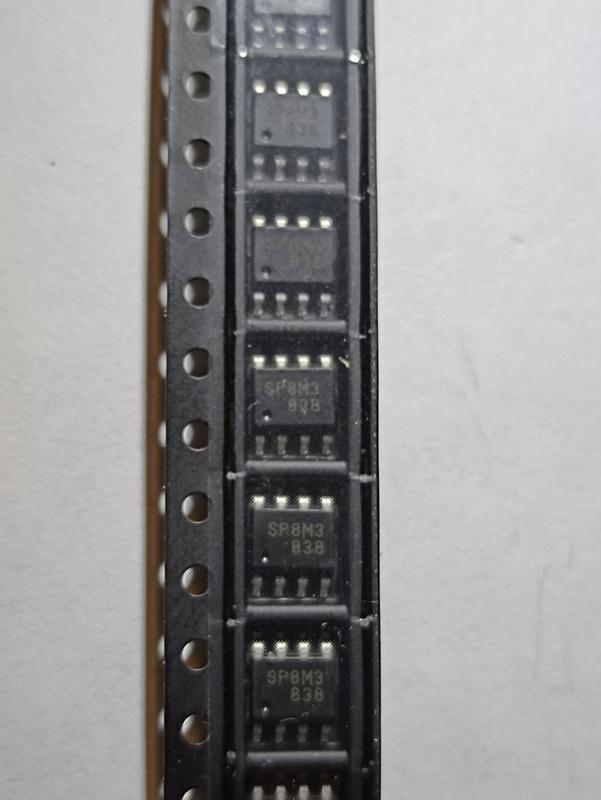 2шт. sp8m3 p+n mosfet,30v,5a,sp8m,irf7319,irf7389,ao4600,4606,fds8958a — цена 60 грн в каталоге ...