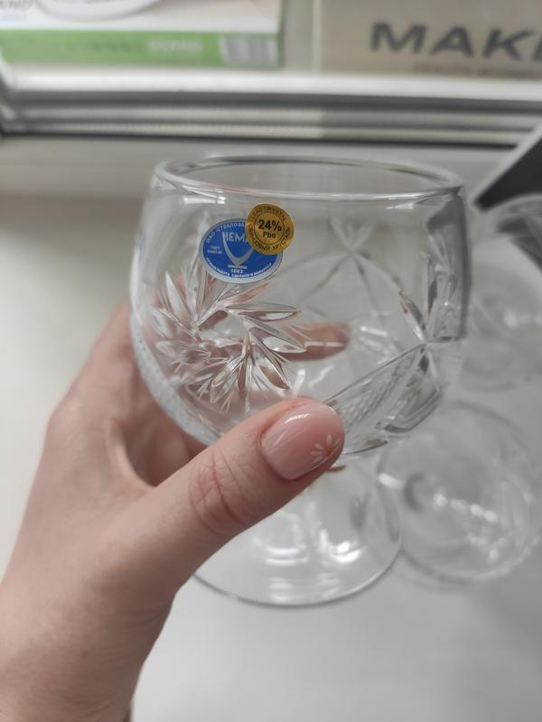 Кришталеві келихи для коньяку неман млин — ціна 2570 грн у каталозі Келихи і фужери Купити