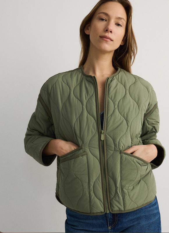 Коротка стьобана куртка 😍 — ціна 1299 грн у каталозі Куртки Купити жіночі речі за доступною