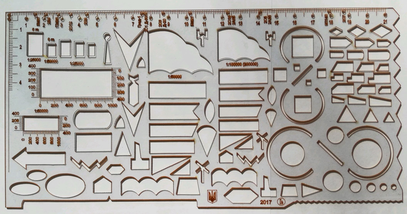 Офіцерська лінійка нова — ціна 155 грн у каталозі Ручки Купити товари для дому та побуту за
