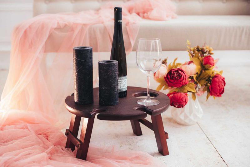 Винний стіл піднос — ціна 750 грн у каталозі Меблеві гарнітури Купити товари для дому та