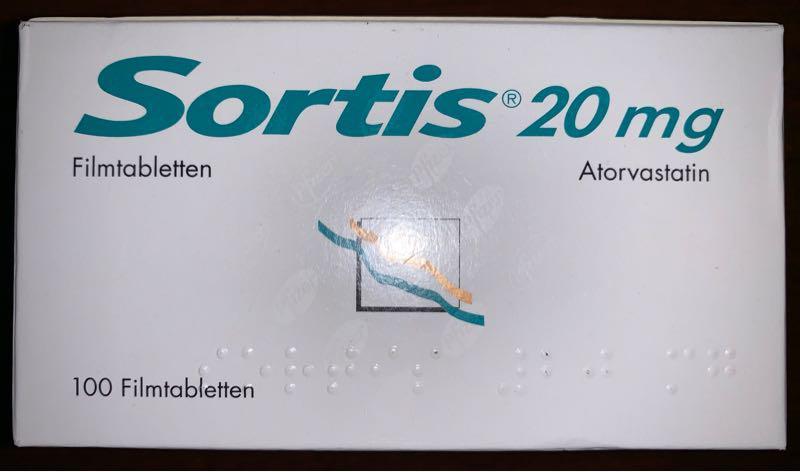 Сортис 20 мг сортіс 20 мг 100 табл виробництво pfizer німеччина — цена ...