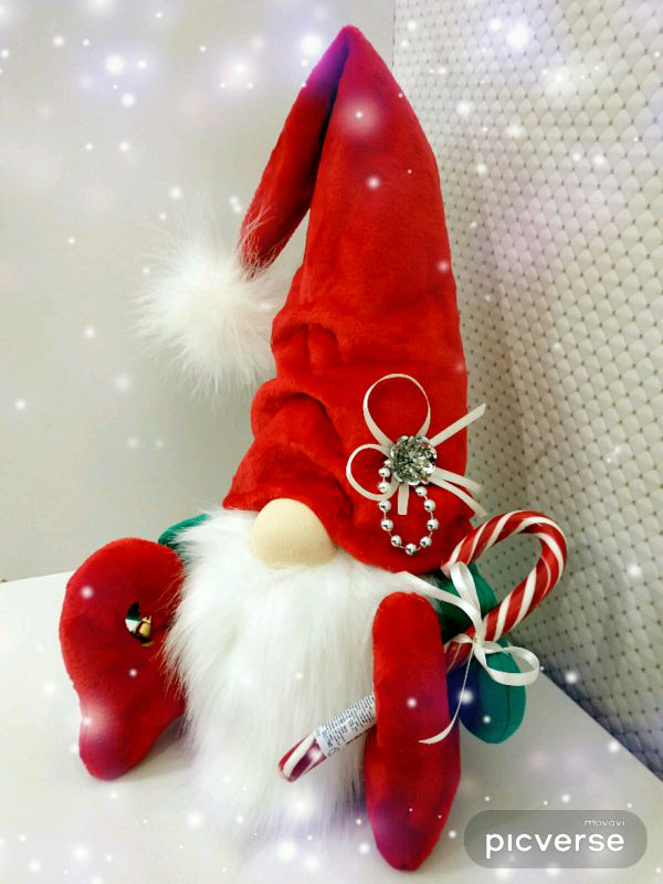 Новорічний гном — ціна 550 грн у каталозі Статуетки Купити товари для дому та побуту за